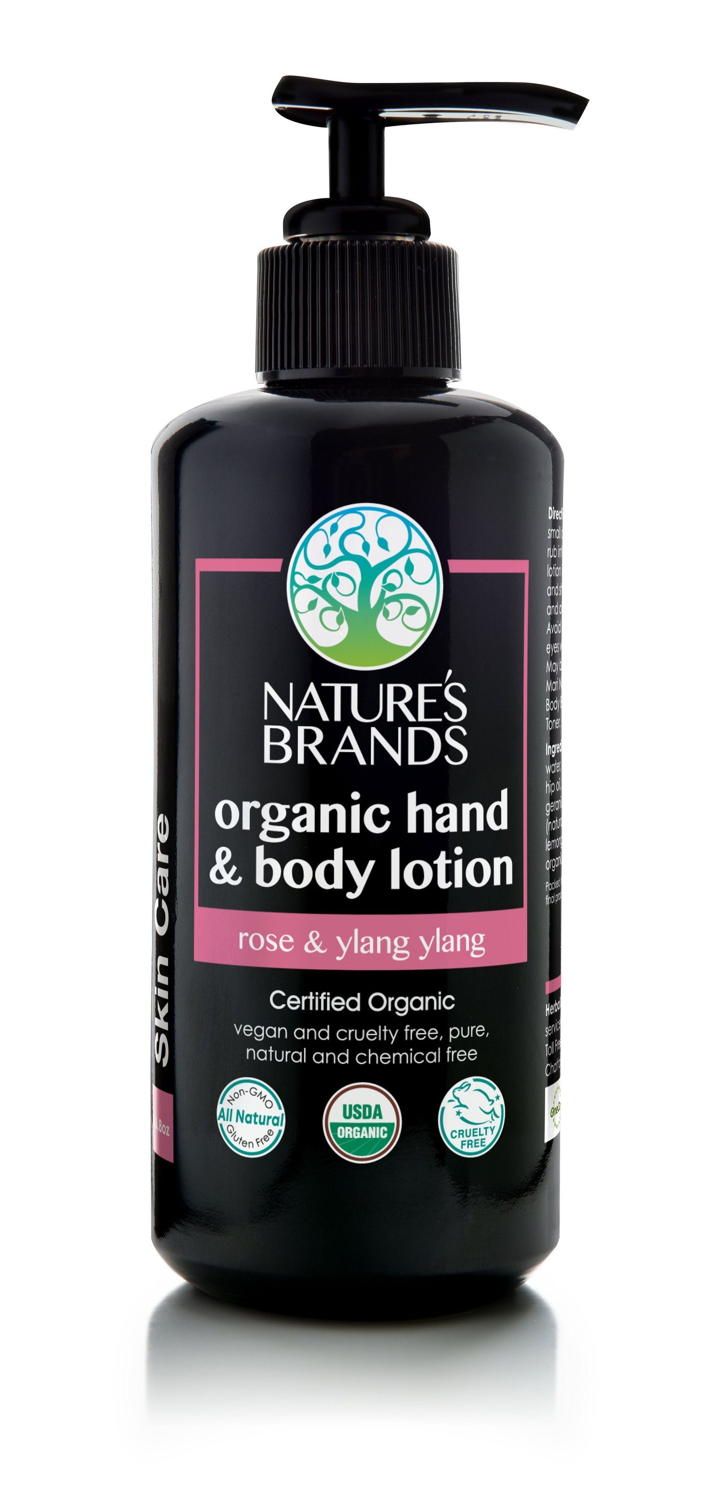 Herbal Choice Mari Organic Hand And Body Lotion Rose And Ylang Ylang Nature s Brands