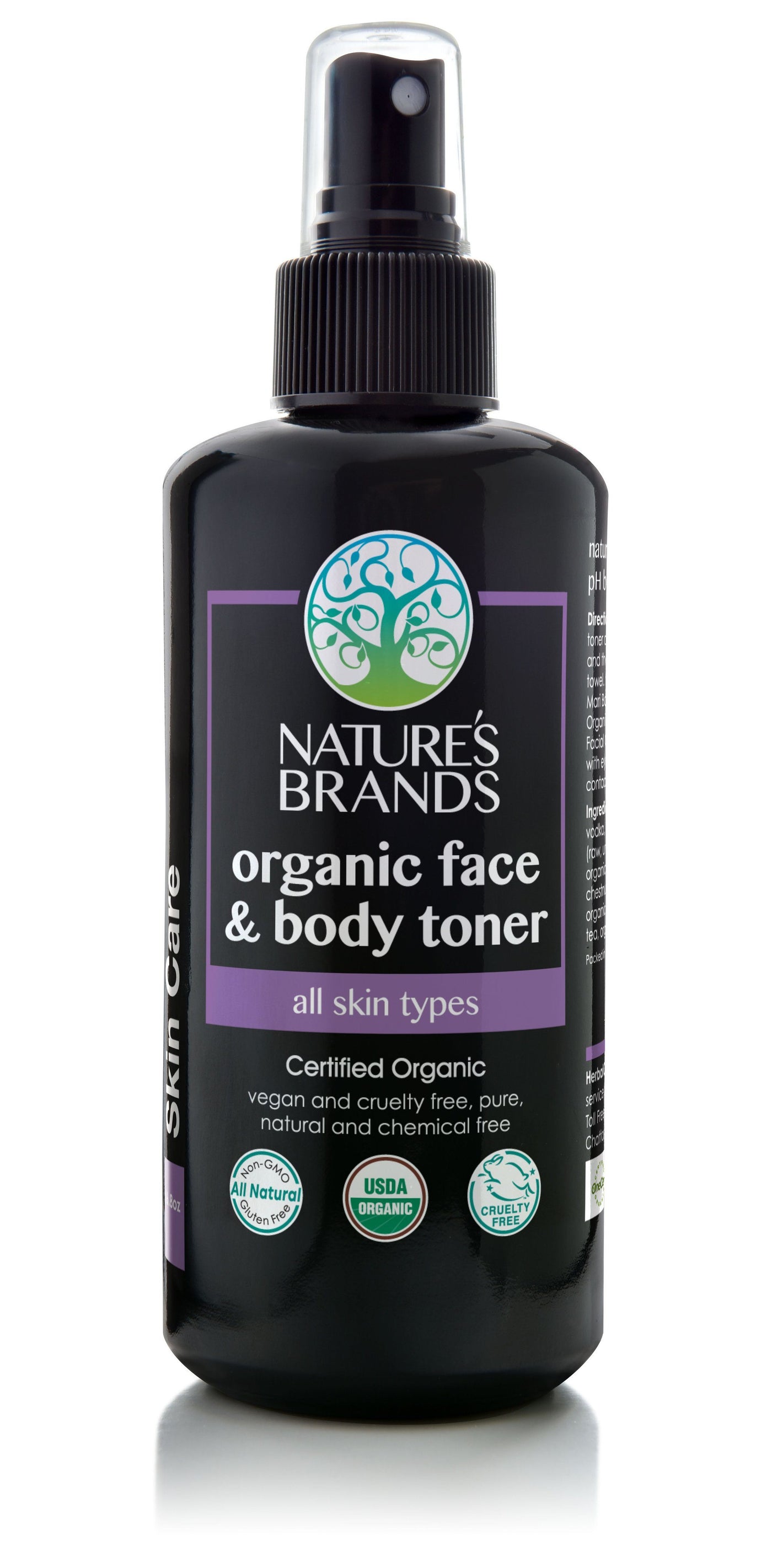 Herbal Choice Mari Organic Face And Body Toner All Skin Types 8 Fl Oz Nature s Brands