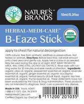 Herbal-Medi-Care Organic B-Eaze (Chest Congestion) Stick; 0.3floz
